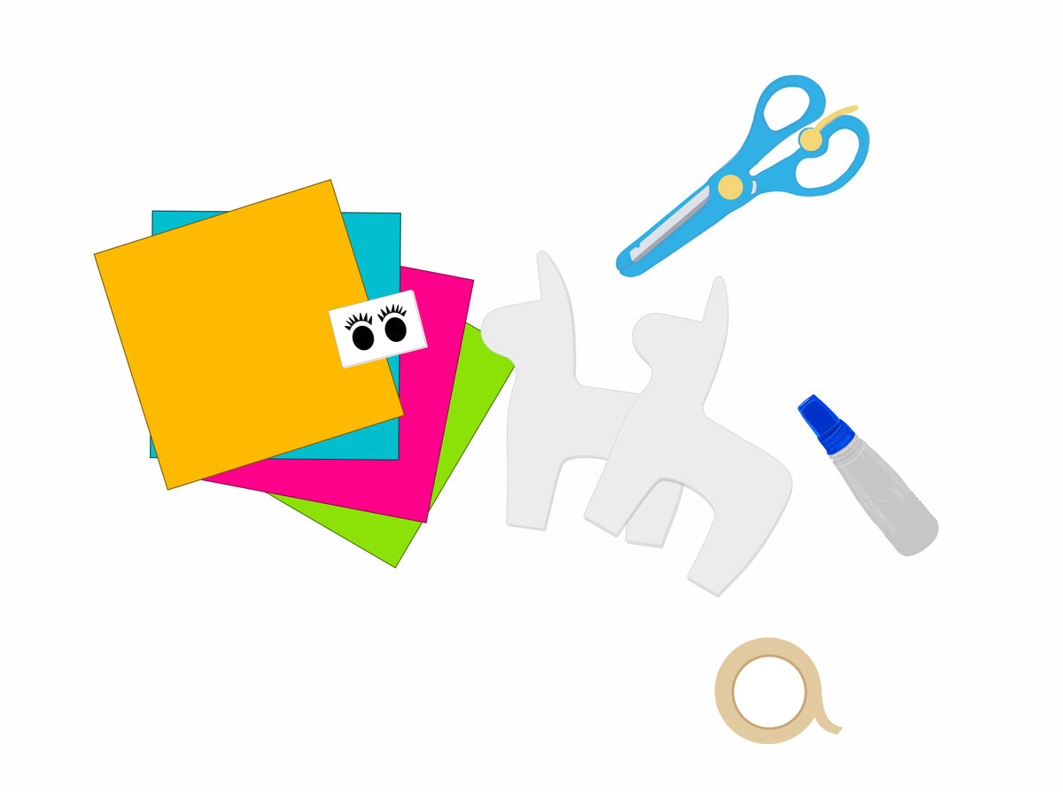 Make Your Own Donkey Mini-Piñata - DIY Kit – Fiesta4Ultd