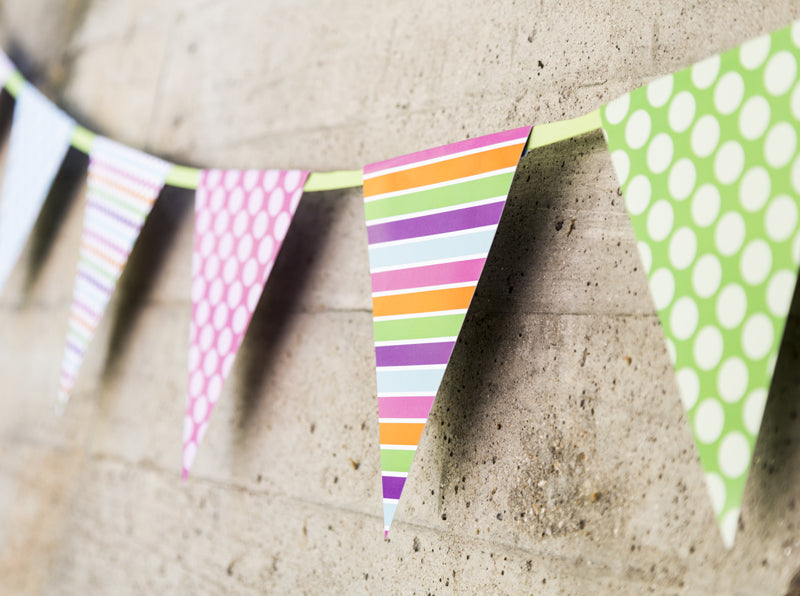 DIY Classic Bunting - Essential collection from DIY Kids Party Ideas ...